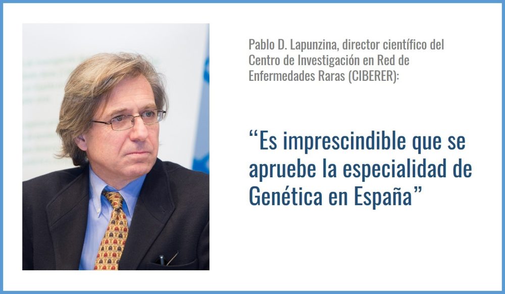“Es imprescindible que se apruebe la especialidad de Genética en España”