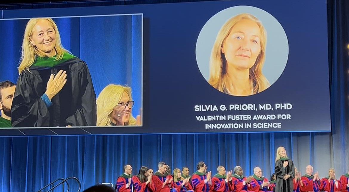Silvia Priori premiada por el Colegio Americano de Cardiología